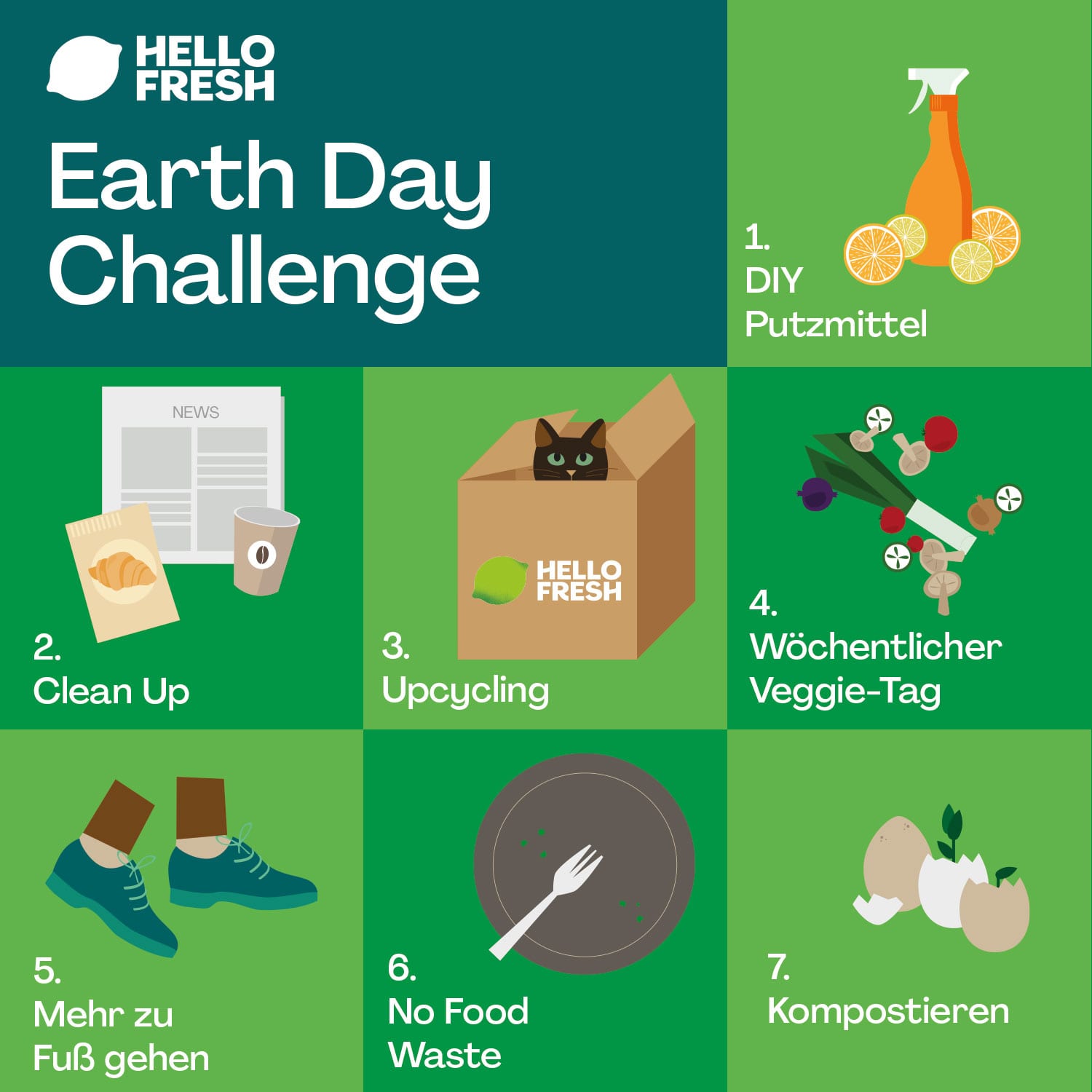 Earth Day Challenge | HelloFresh Blog